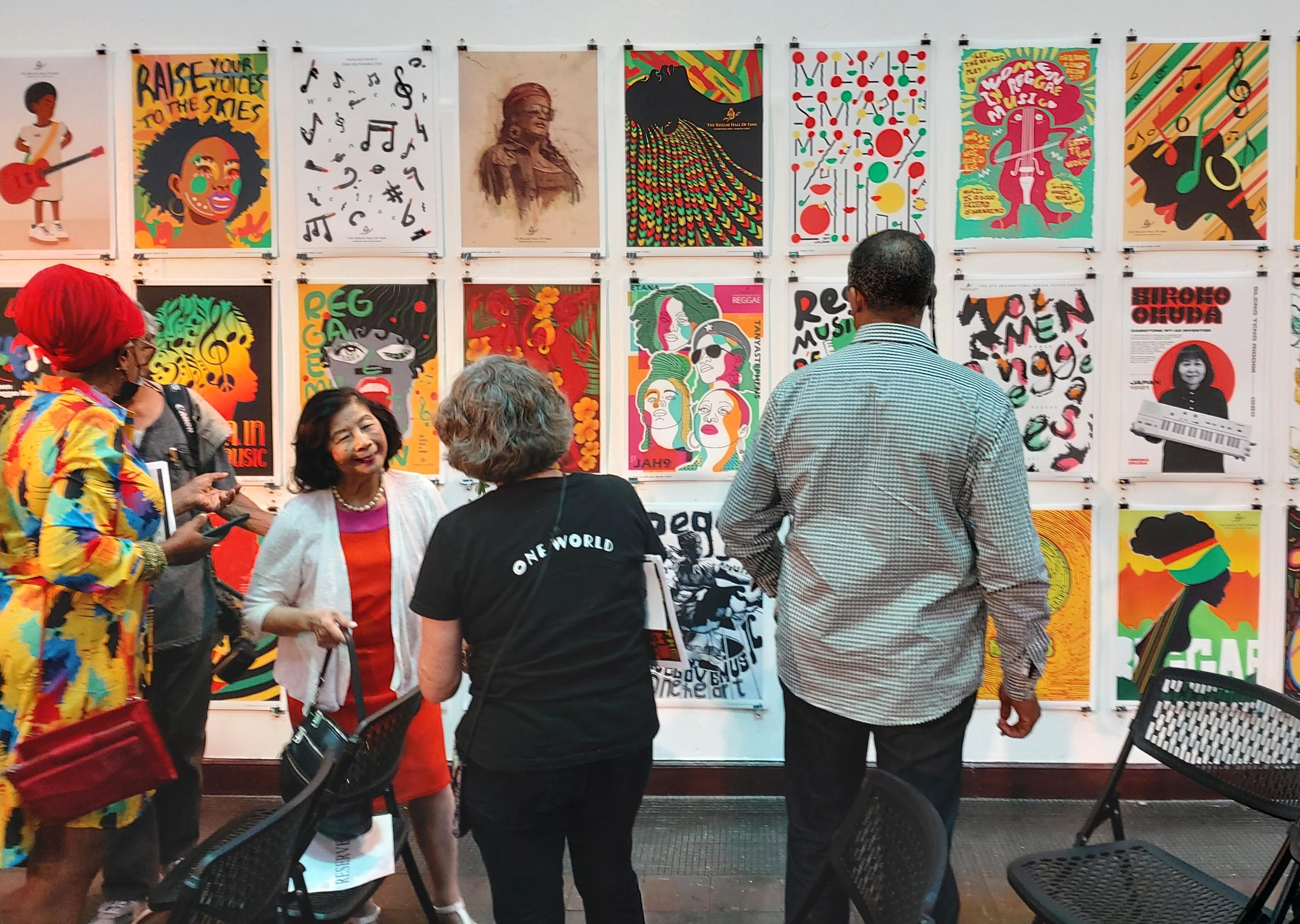 The Art of Reggae Exhibition at the National Gallery of Jamaica ...
